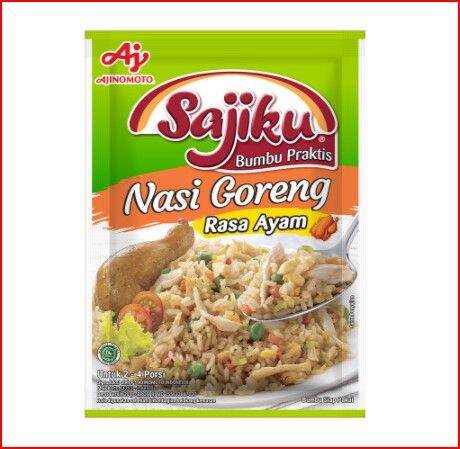 Sajiku Nasi Goreng Ayam 20g Indonesia Instant Seasoning Fried Rice ...