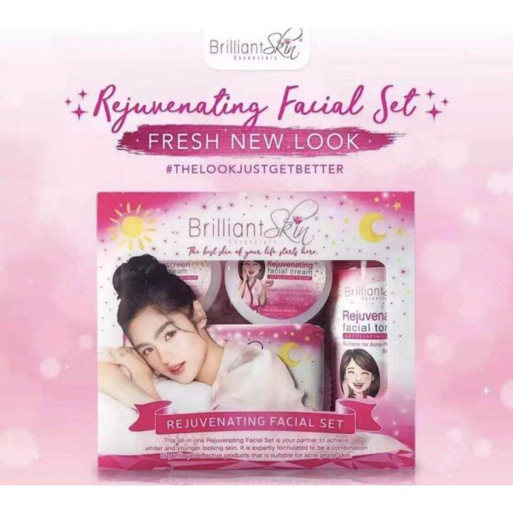 Brilliant Skin Rejuvenating Set New Packaging with FREEBIES | Lazada PH