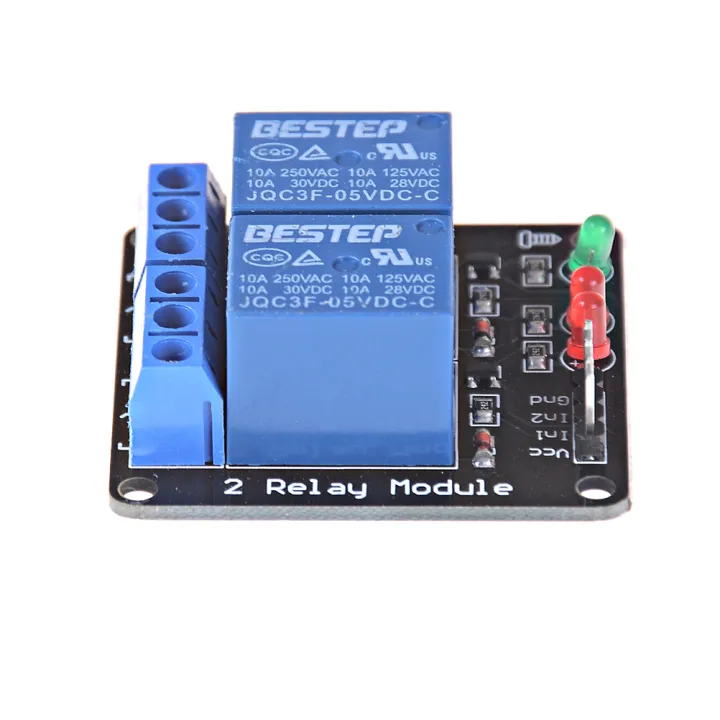 Littlegroot Light LED 2 Channel DC 5V Relay Switch Board Module For ...