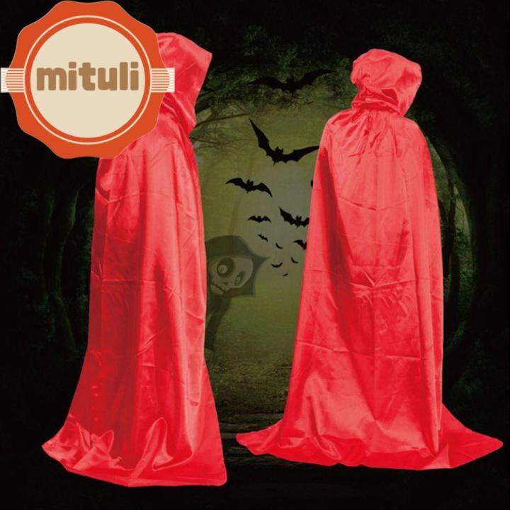 MITULI ชุดไนท์คลับบาร์ เย็นดี ปีศาจ พ่อมด ผู้ใหญ่ คาร์นิวัล เสื้อคลุม ...
