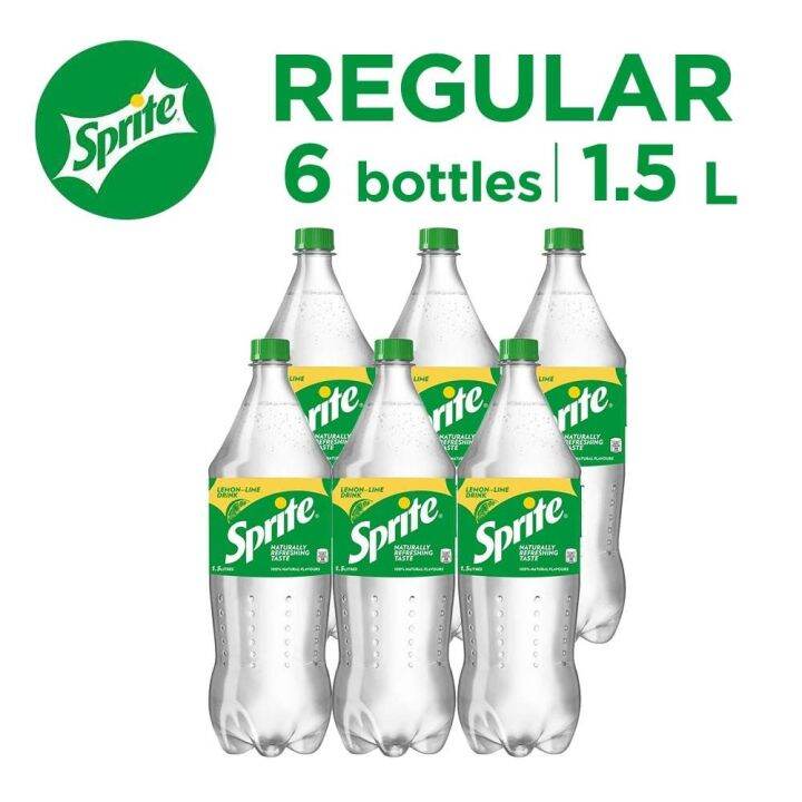Sprite Regular 1.5L - Pack of 6 | Lazada PH