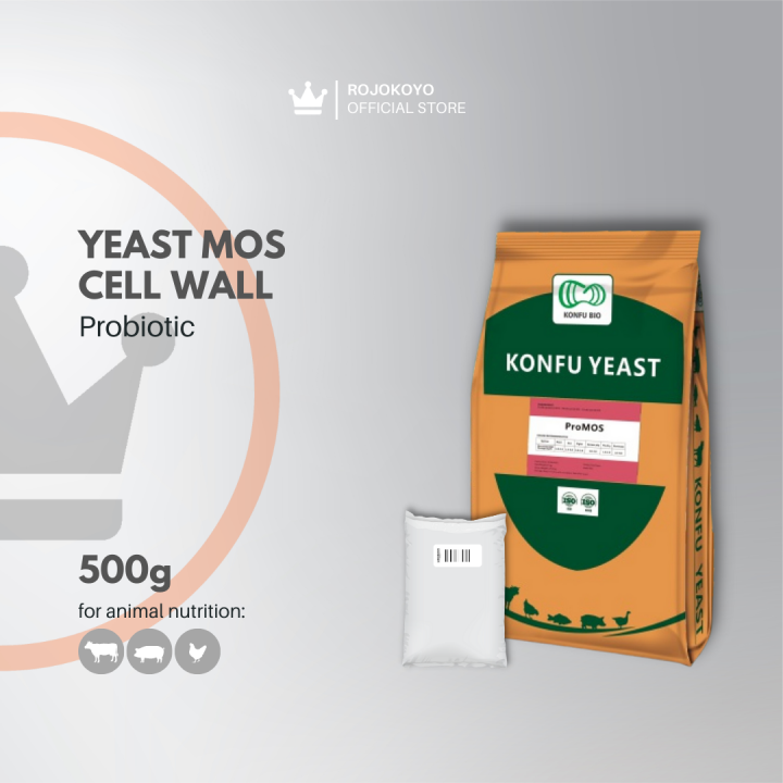 Yeast Probiotik MOS Cell Wall Saccharomyces Ragi Powder Feed Grade ...