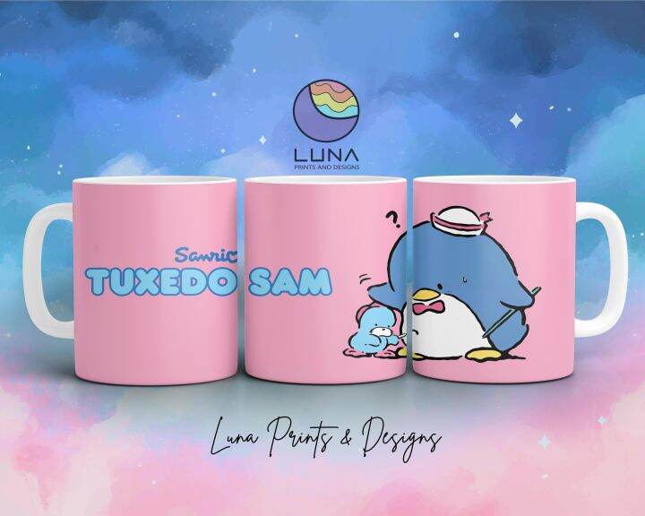 Tuxedo Sam | Sanrio Ceramic Mug Collection - The Luna Merch | Lazada PH