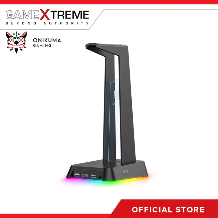ONIKUMA ST2 RGB Gaming Headphone Stand Computer Headset Desktop Display ...
