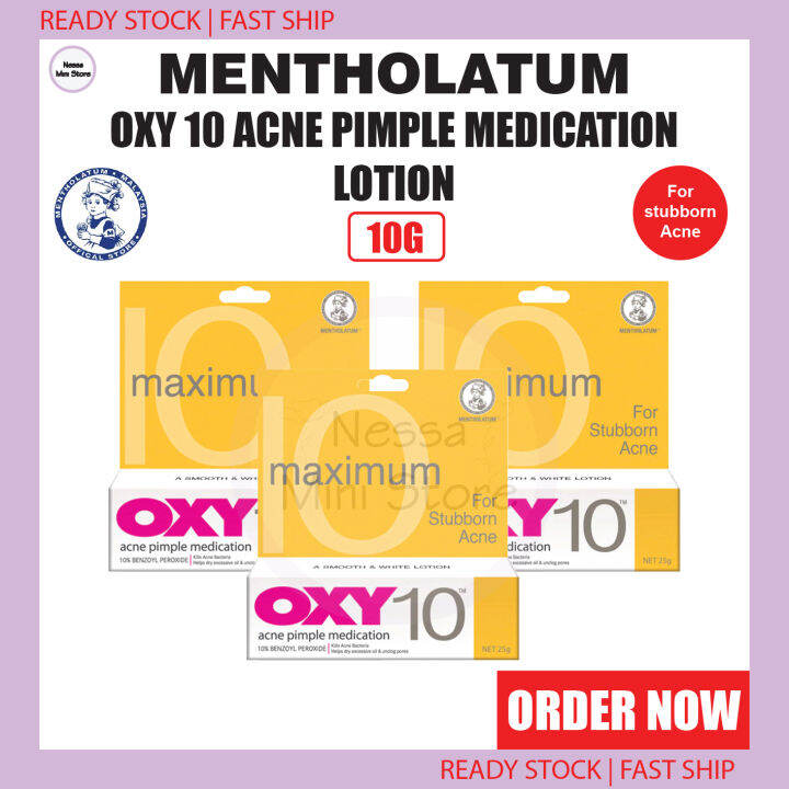 [FAST SHIP] OXY 10 Acne Pimple Medication Lotion 10g | Lazada