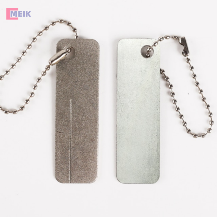 Camping Knife Sharpeners Fishing Hook Sharpener Portable Diamond Stone ...