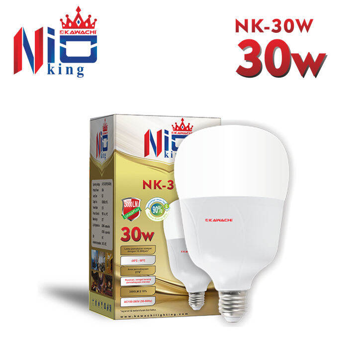 Kawachi Lampu Led Kapsul Nio King 30Watt Cahaya Putih /NK-30W | Lazada Indonesia