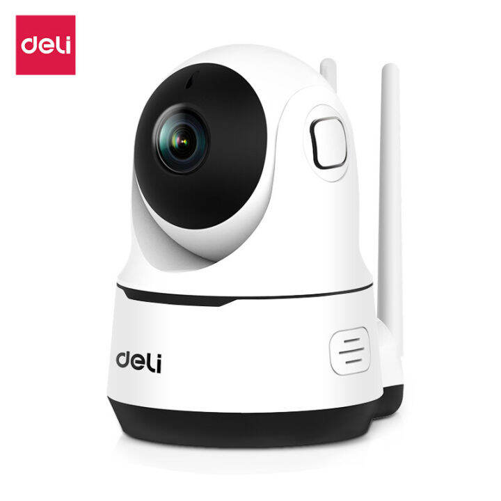 Deli กล้องวงจรปิดไร้สาย กล้องวงจรปิด wifi กล้องวงจรไรสาย กล้องWi-Fi ...