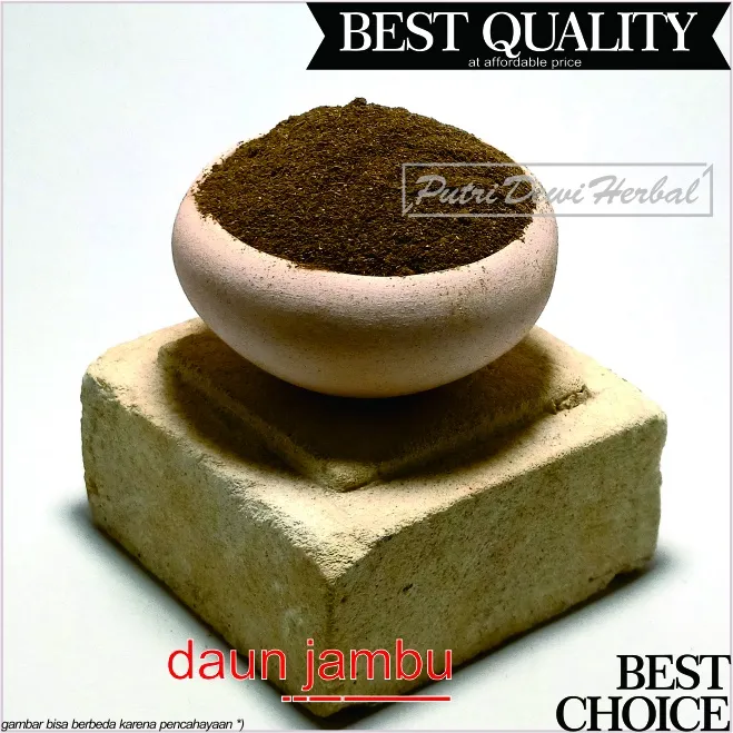 Daun Jambu Bubuk 500 Gram - Serbuk Daun Jambu ( Psidium guajava ...