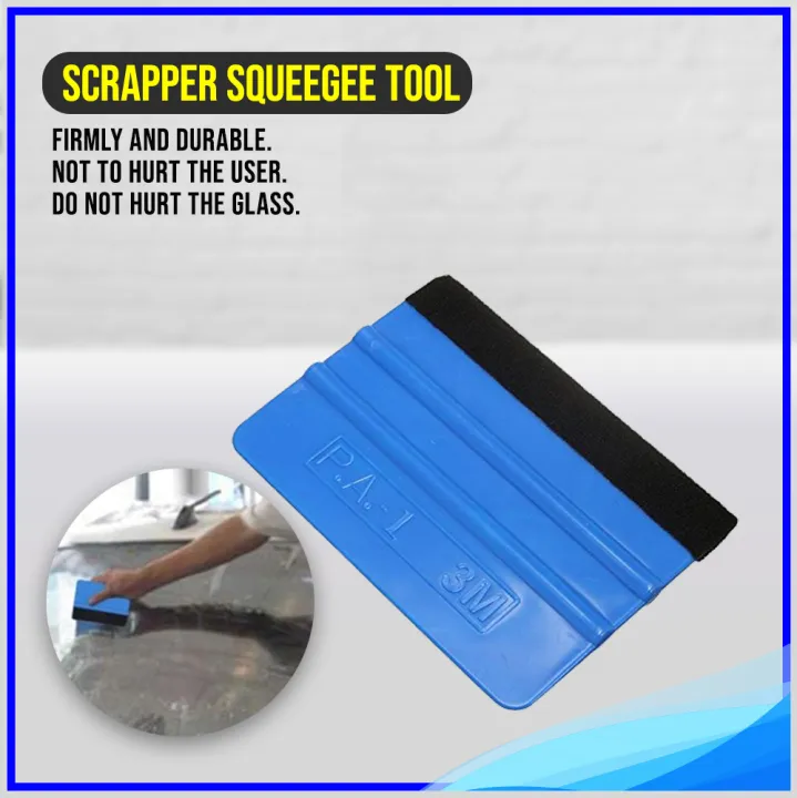 Scrapper Squeegee Tool [for Vinyl Applications and Vinyl Sticker ...