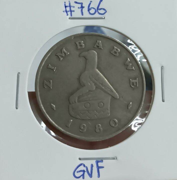 $1 Dollar 1980 Zimbabwe Coin (GVF) #766 | Lazada