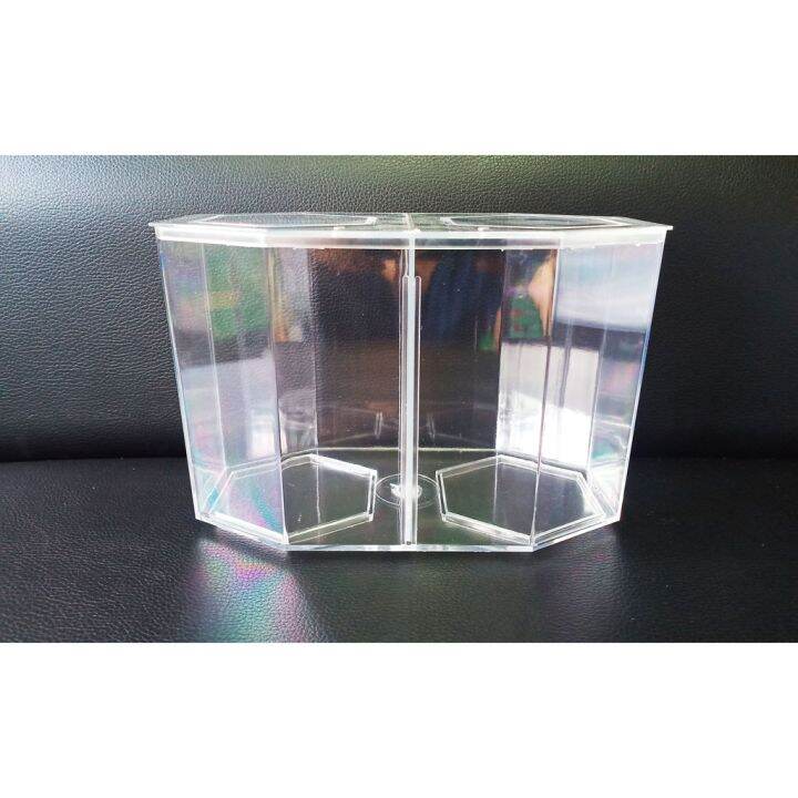 2 in 1 Clear Betta Tank Set NEW AND IMPROVED Dual tank Double tank ...