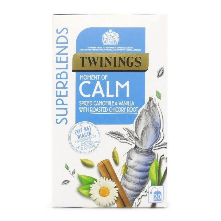Twinings Superblends Calm Chamomile 20 Tea Bags from UK Spiced ...