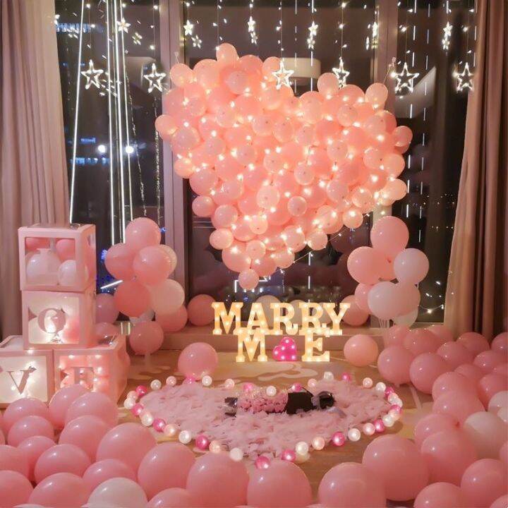FebuLuv 💕 DREAM PINK MARRY ME PROPOSE PACKAGE | Lazada
