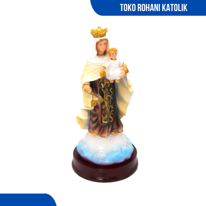 PATUNG MARIA KARMEL 15 CM / PATUNG BUNDA MARIA DARI CARMEL / PATUNG ...