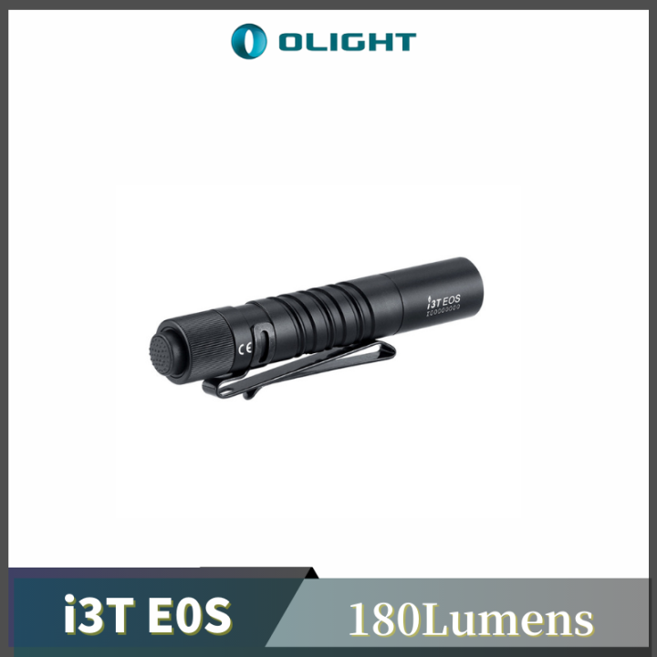 Olight I3T EOS LED Flashlight 180Lumens Include AAA Battery Mini ...