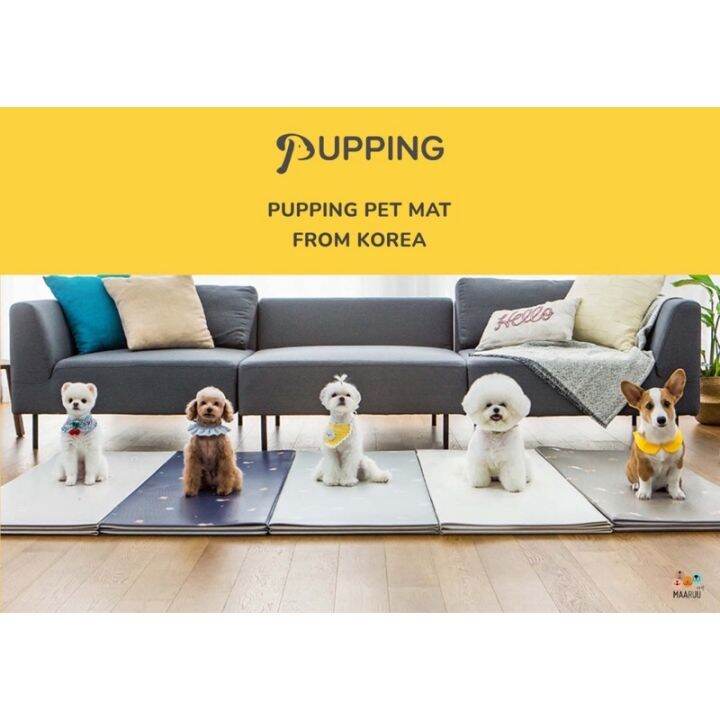 Pupping Pet mat ( import from Korea ) รุ่น Folding Type แผ่นกันลื่นสำหรับสัตว์เลี้ยง แผ่นกันลื่น ...