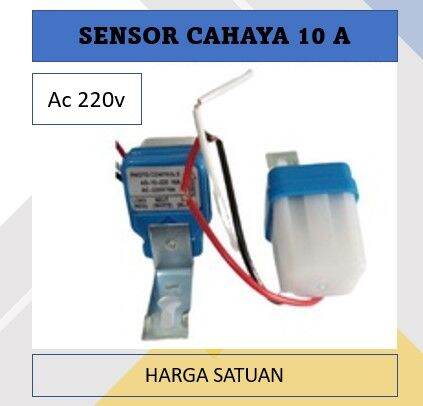 Murah Sensor Cahaya Photo Foto Cell 10A Electric Lighting Control ...