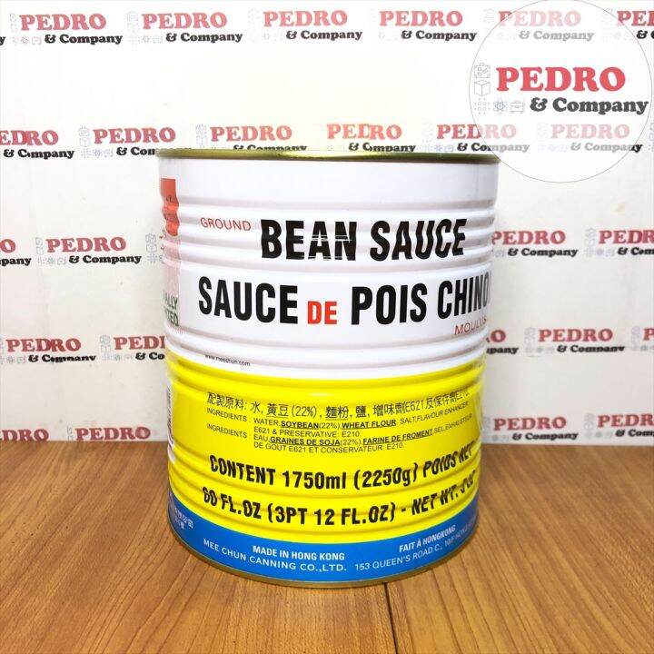Mee chun bean sauce saus kedelai pikante 2250 gram - kaleng besar ...