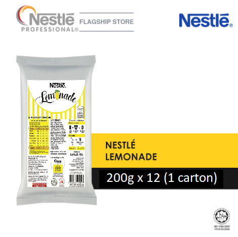 [CARTON]NESTLE Lemonade Carton - 200g x 12 | Lazada