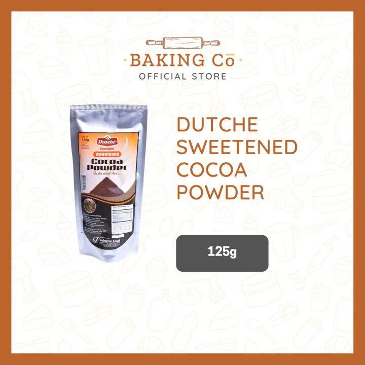 Dutché Sweetened Cocoa Powder - 125g | Lazada PH