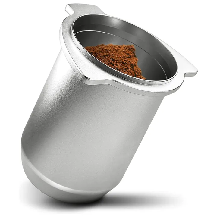 Dosing Cup 54mm, Coffee Powder Picker Coffee Accessories Binaural Hand ...