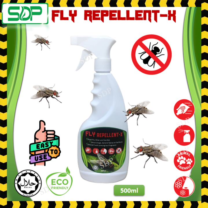 Fly Repellent Effective / Clean / Sanitize Spray 500ml / Penghalau ...
