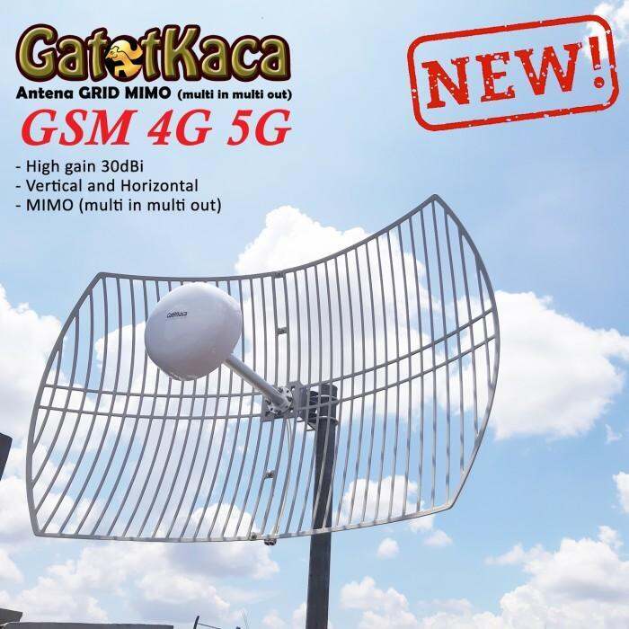 ANTENA GRID MIMO PENGUAT SINYAL GSM 3G 4G 5G HIGH GAIN LONG DISTANCE ...
