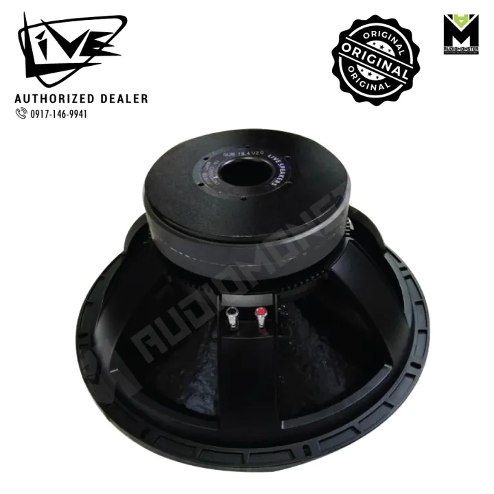 Live Sub 18.4 V 2.0 18inch 1200W subwoofer speaker | Lazada PH