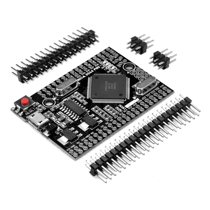 MEGA 2560 PRO Board Embed CH340G/ATMEGA2560-16AU Chip with Male Pin ...