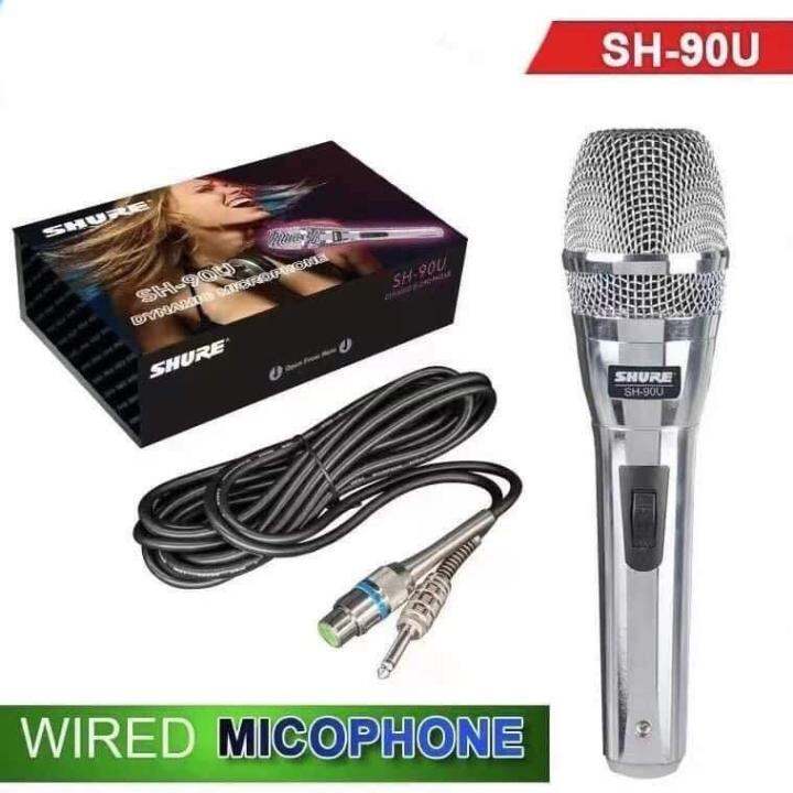 SHURE SH-90U DYNAMIC MICROPHONE WITH FREE MIC FOAM | Lazada PH