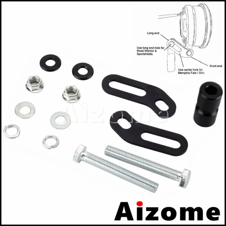 Motorcycle Headlamp Extension Mount Headlight Bracket For Harley ...