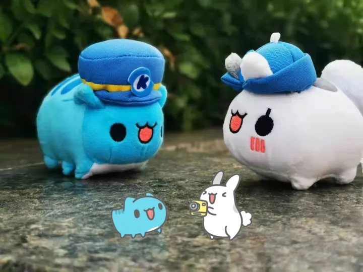 Bugcat Capoo Cosplay Small Cute Cat Toy Anime 10Cm Navy Version Soft ...