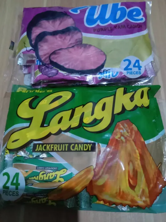 Annie's Ube and Langka Candy 24 pcs per pack 145 grams | Lazada PH