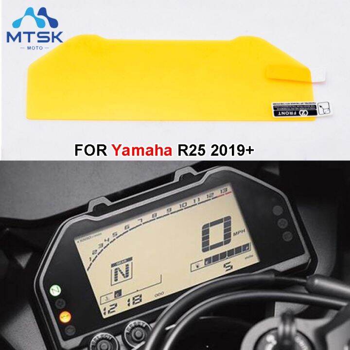 2019 2020 YZF R25 Cluster Scratch Screen Protection Film Speedometer ...