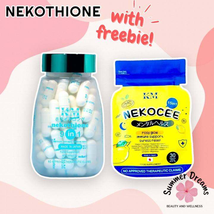 NEKOTHIONE by Kath Melendez Glutathione Capsule NEKO by Kat Melendez ...