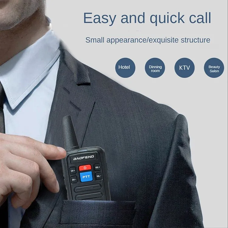 Lot BF-C50 Baofeng Walkie Talkie UHF 400-470Mhz 16Channel Portable Two ...