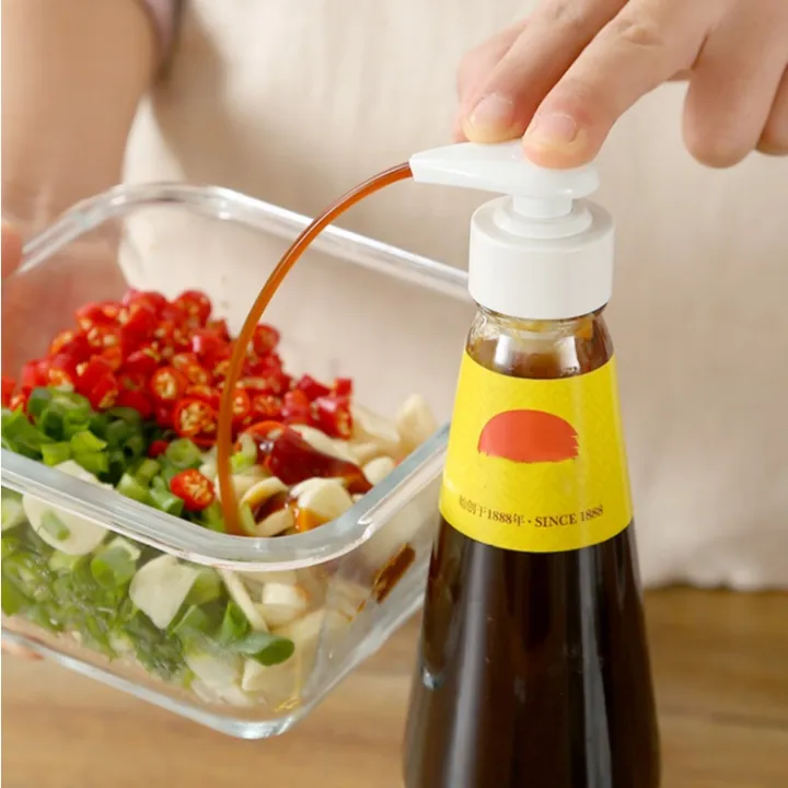 Ready Stock Oyster Sauce Pump Head Pressurized Nozzle Head Syrup Pump Head | Lazada PH