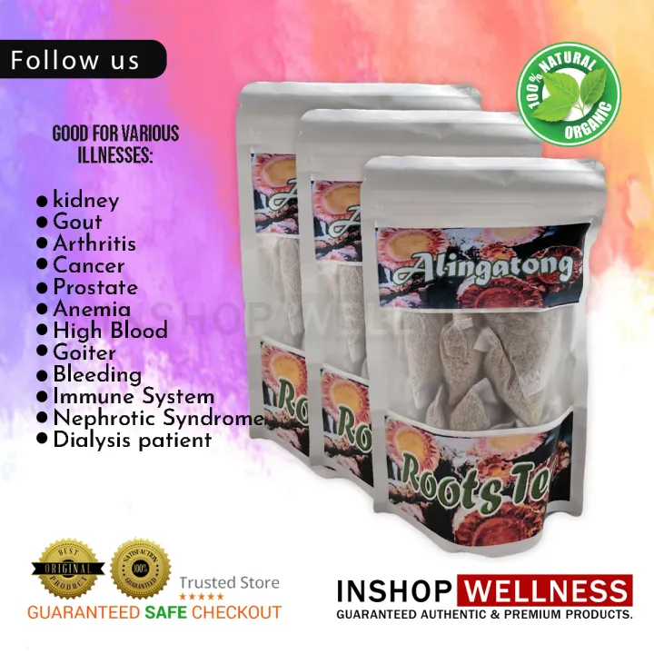 ALINGATONG Roots Tea (Set 3) ALINGATONG Herbal Roots, ORIGINAL, Herbal ...