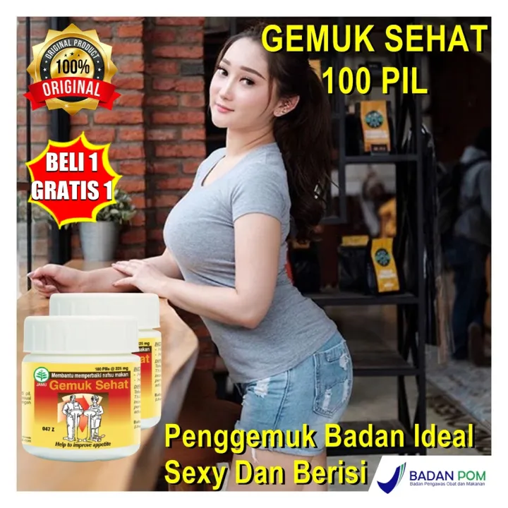 PROMO BUY 1 GET 1 FREE gemuk sehat borobudur badan pil gemuk sehat obat ...