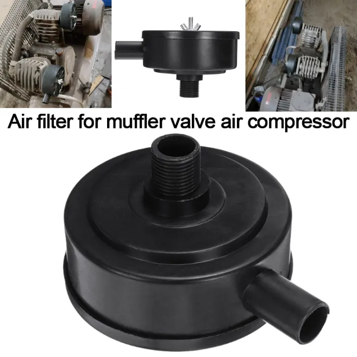 1pc New Air Compressor 20mm Male Thread Plastic Housing Canister Filter ...