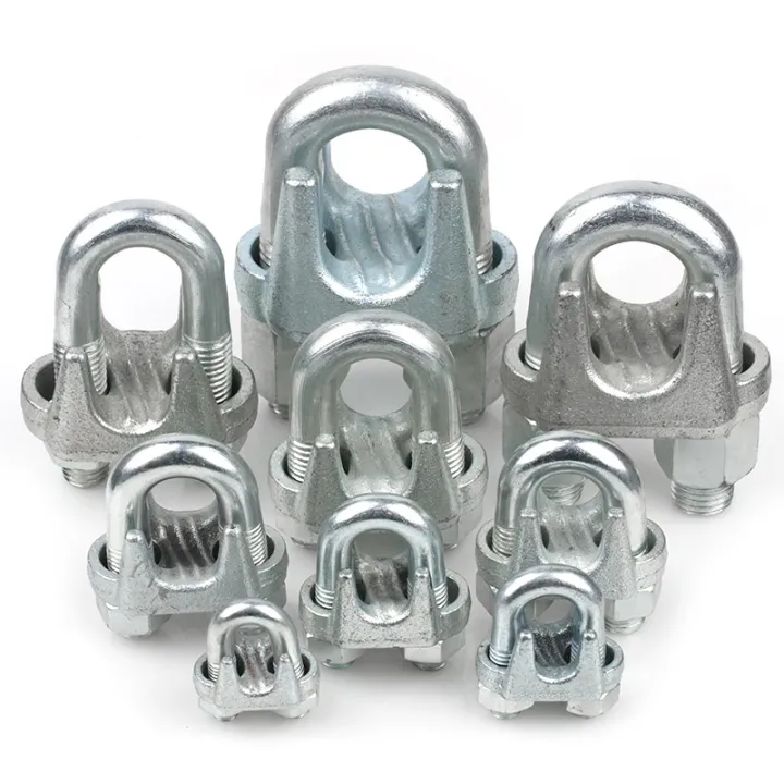 Galvanized Steel Wire Rope U Card Buckle Since The Lock Chuck Card Head ...