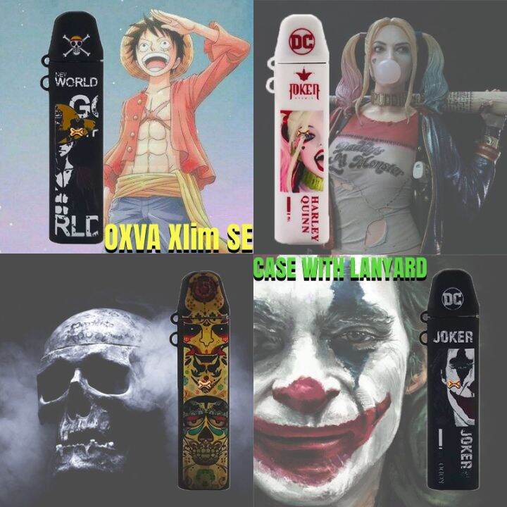 OXVA Xlim SE Case Silicone Soft Shell Xlim SE Rubber Sleeve with Free ...