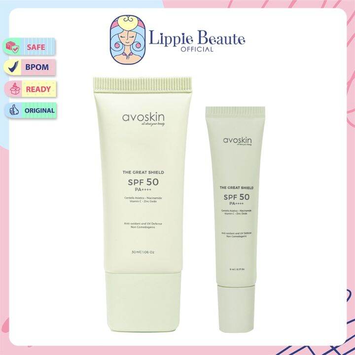 AVOSKIN - The Great Shield Sunscreen SPF 50 PA++ | Lazada Indonesia