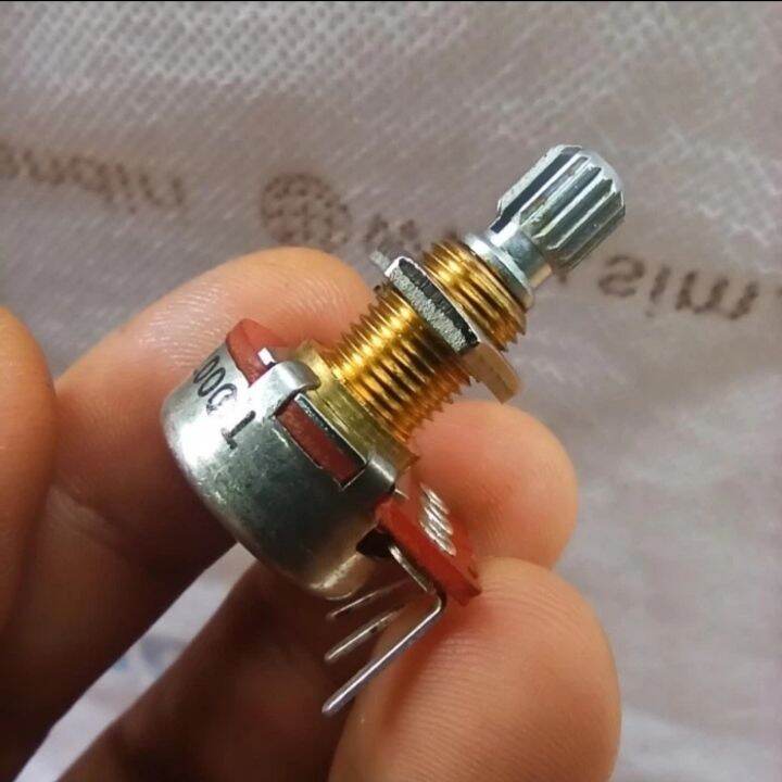 Potensio potentiometar A25K Original untuk pickups EMG aktiv gitar bass ...