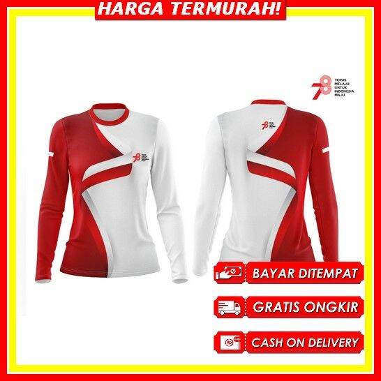 Kaos Kemerdekaan 2023 Dewasa Baju Hut Ri Ke 78 Kaos 17An Tujuh Belasan Couple Keluarga Wanita ...