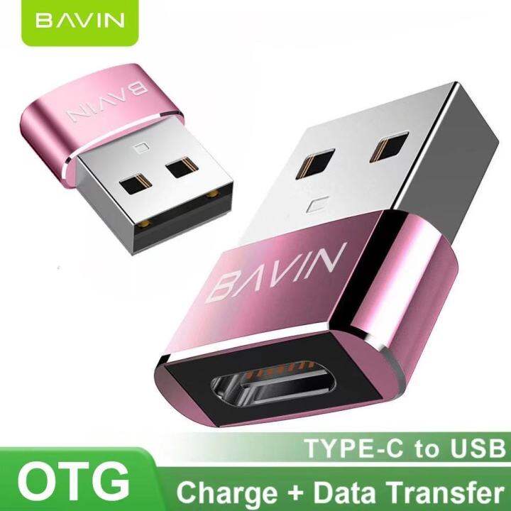 Bavin USB Male/USB Type C Female Cable OTG Adapter Converter Notebook ...
