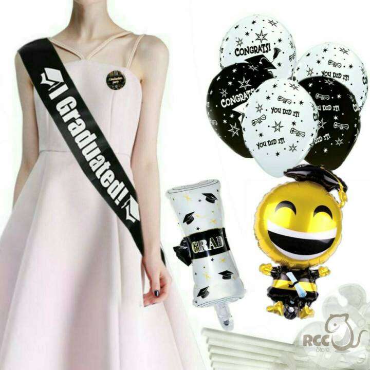 Paket Dekorasi Hiasan Balon Graduation / Sarjana / Wisuda / Kelulusan ...