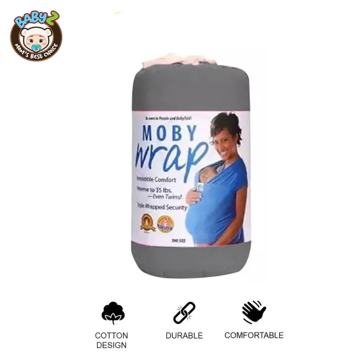 Eco Cub Moby Baby Wrap Carrier for Comfortable Baby Wearing | Lazada PH