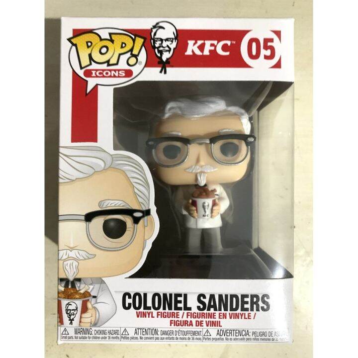 Funko POP! Icons: KFC / Kentucky Fried Chicken - Colonel Sanders ...
